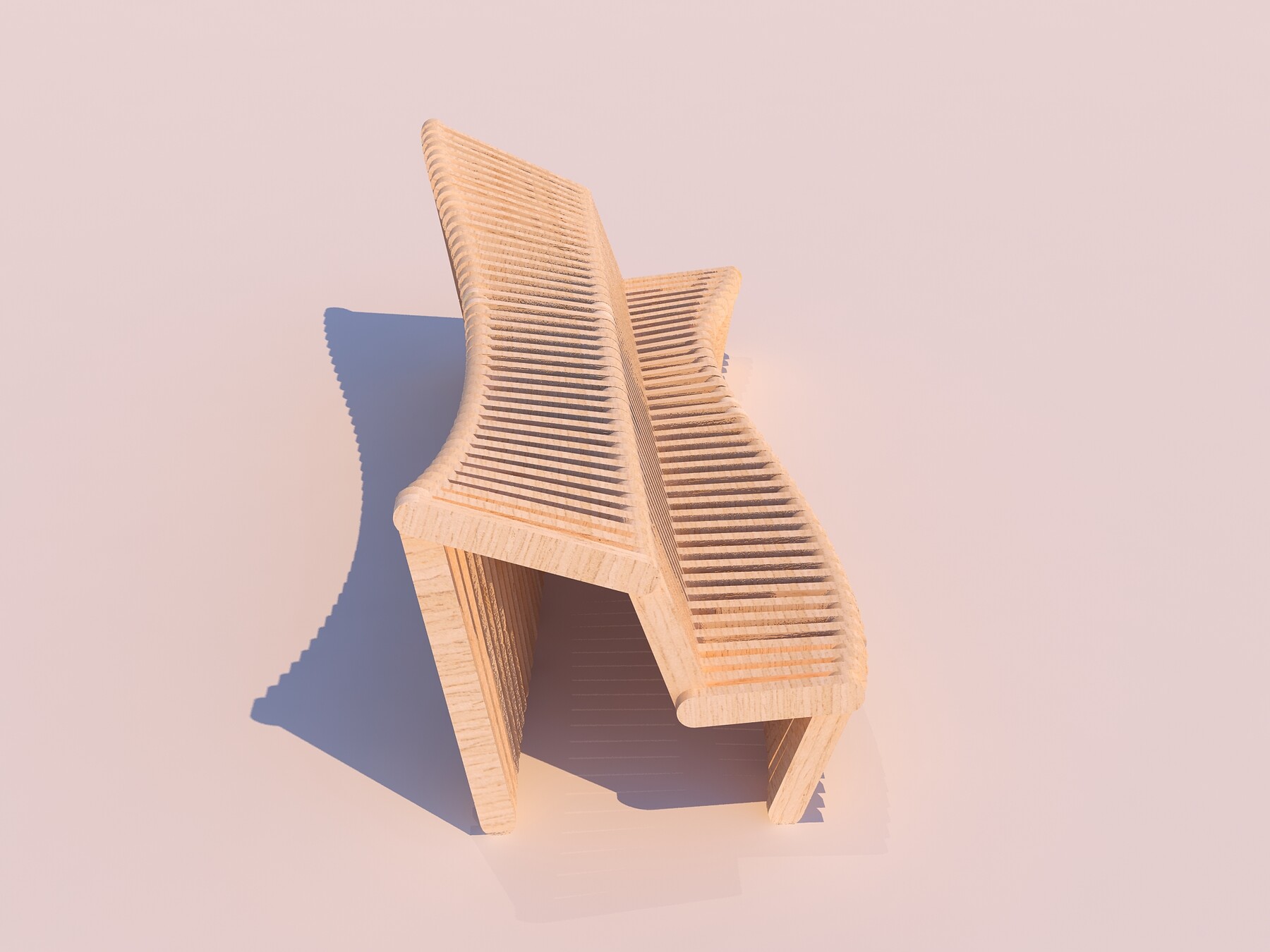 ArtStation - Parametric Bench - 03 | Resources