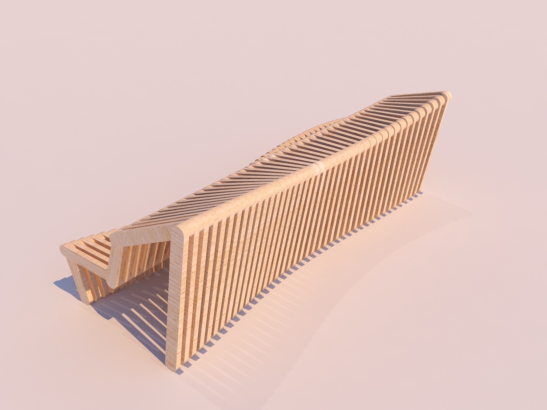 ArtStation - Parametric Bench - 03 | Resources