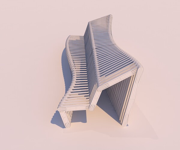 ArtStation - Parametric Bench - 03 | Resources