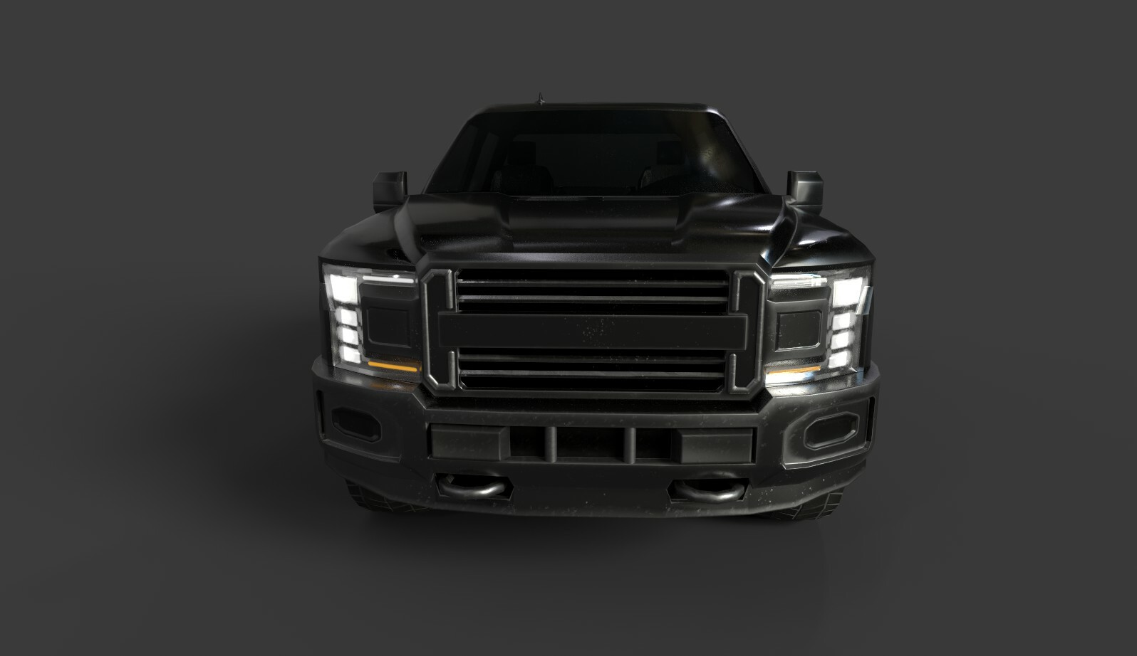 ArtStation - 2018 Ford F-150 Truck Variant (Game Optimized) | Game Assets