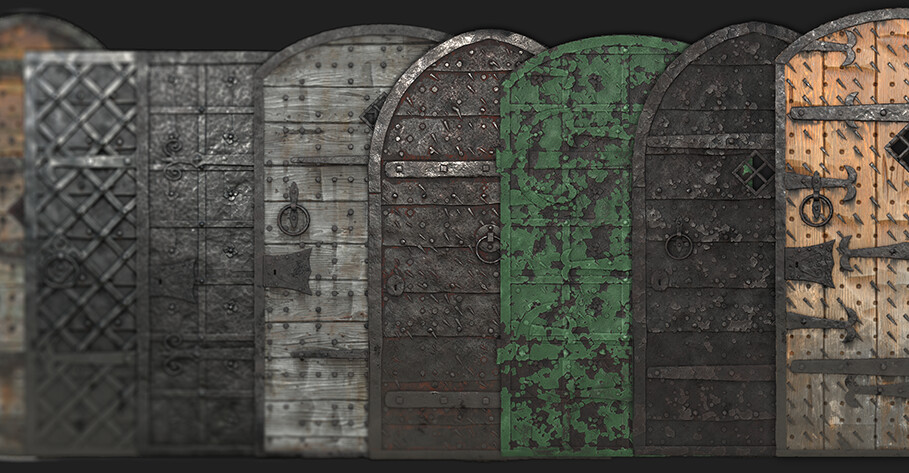 ArtStation - 𝕲𝖔𝖙𝖍𝖎𝖈 𝕯𝖔𝖔𝖗𝖘 𝕲𝖊𝖓𝖊𝖗𝖆𝖙𝖔𝖗 | Resources