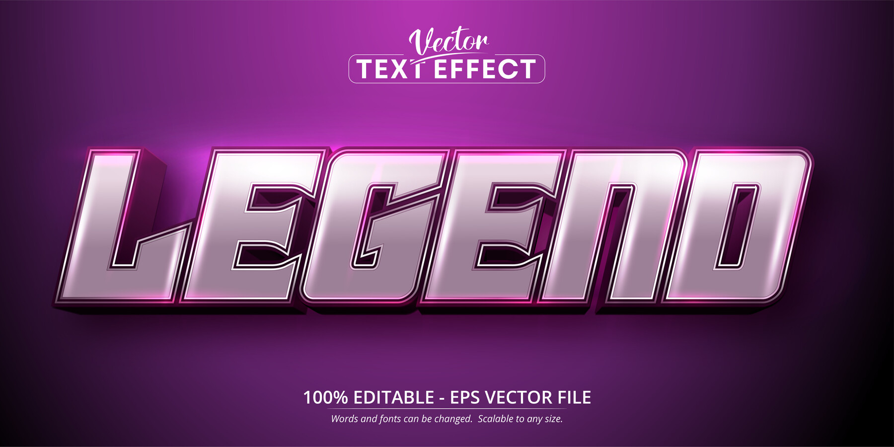 ArtStation - Legend text, cartoon style editable text effect | Artworks