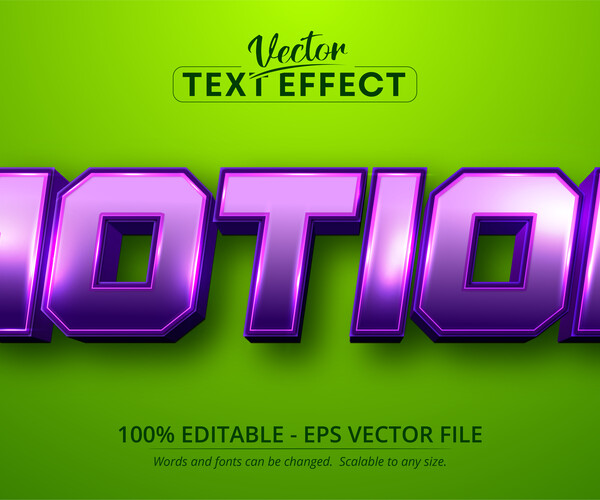 ArtStation - Motion text, cartoon style editable text effect | Artworks