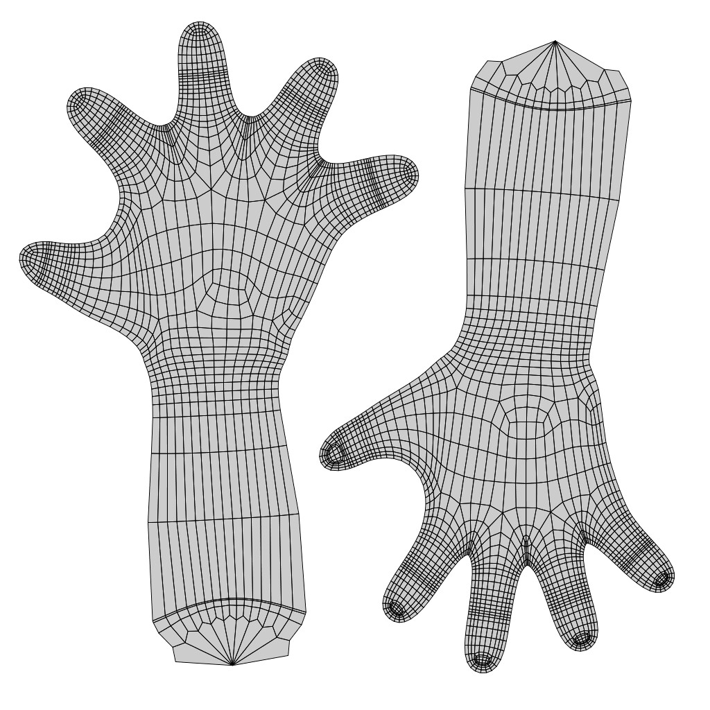 ArtStation - cartoon hand rigged | Resources