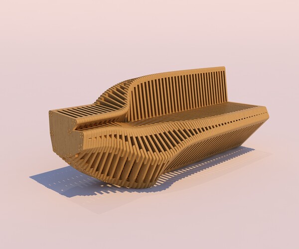 ArtStation - Parametric Bench - 06 | Resources