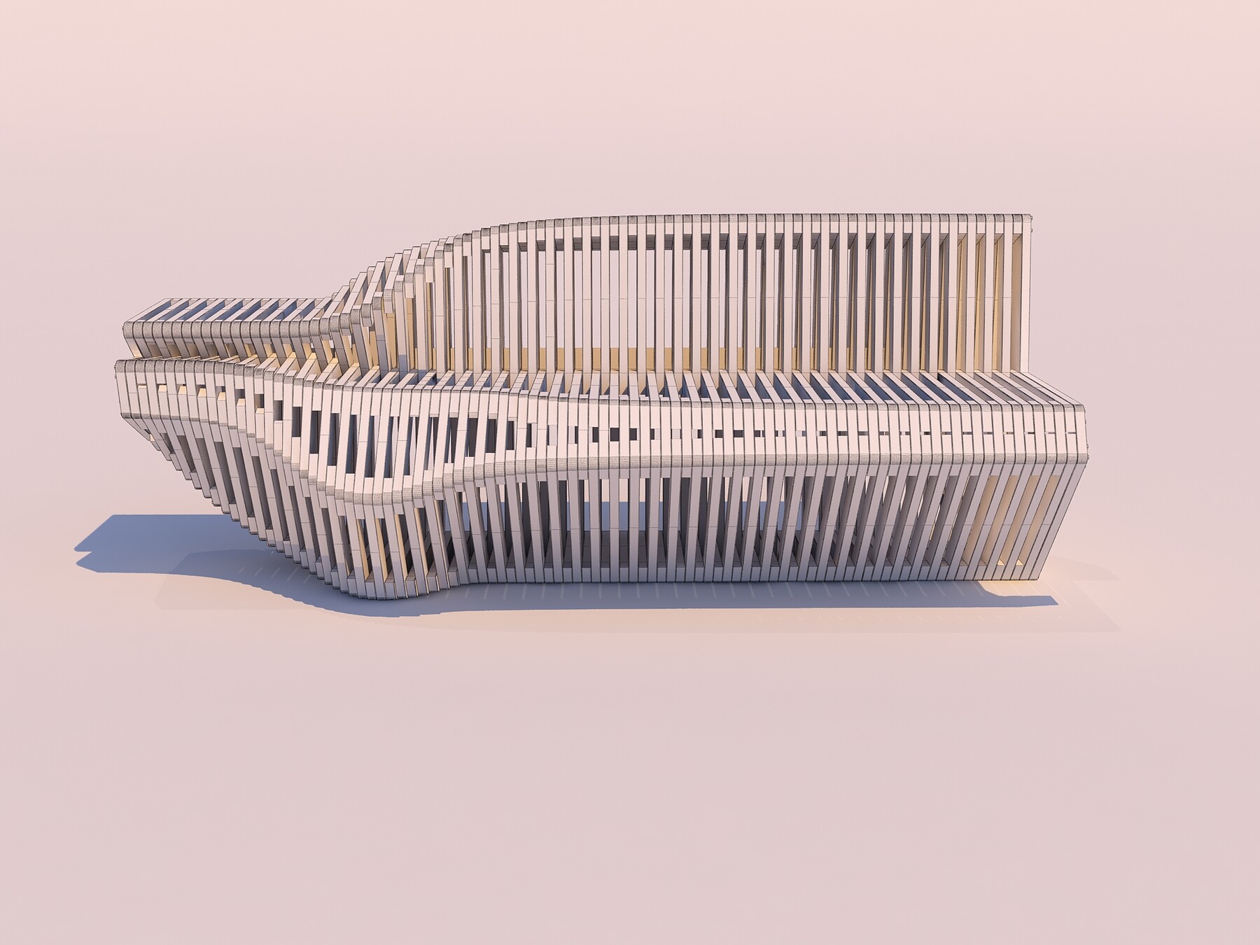 ArtStation - Parametric Bench - 06 | Resources