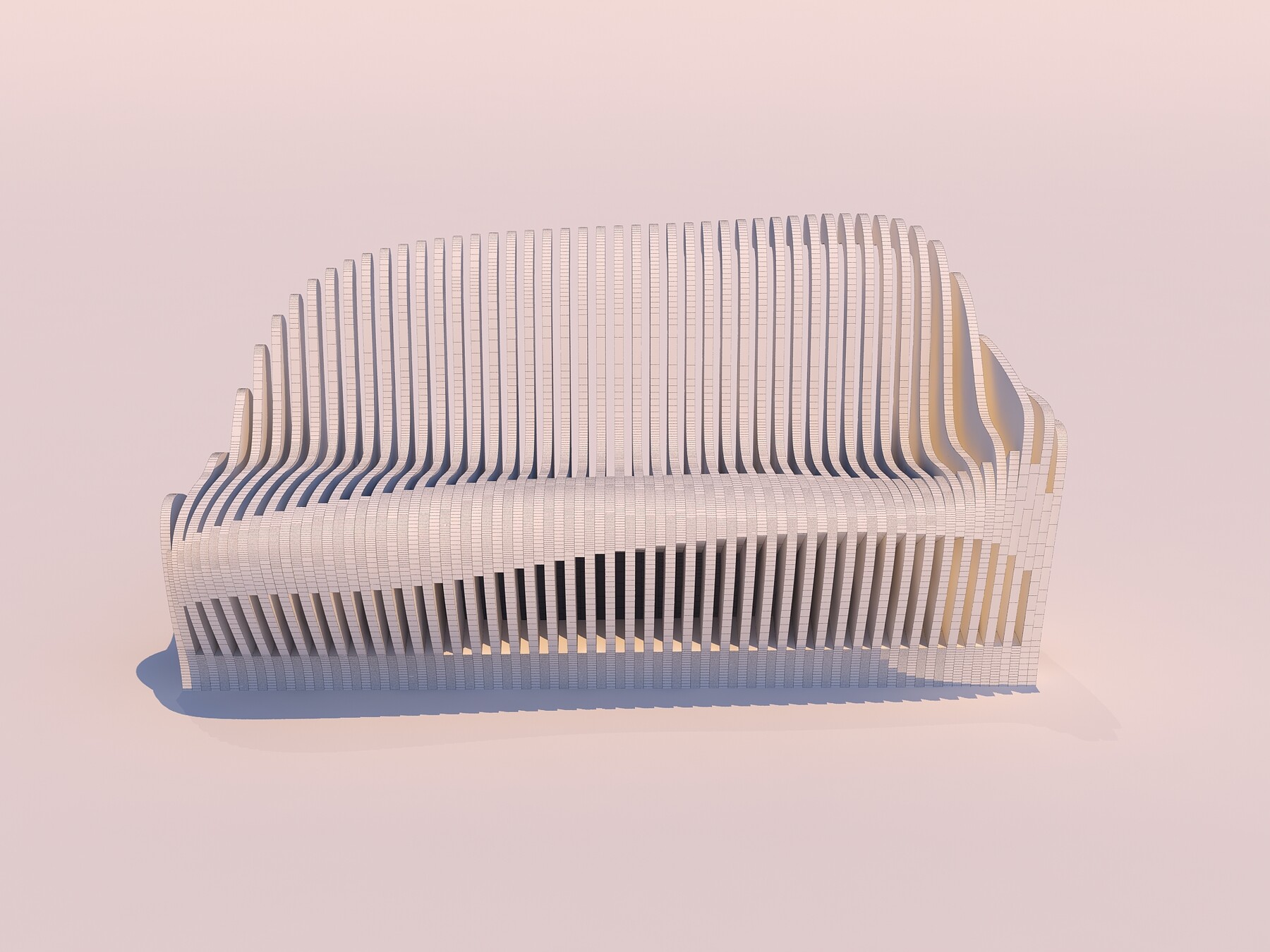 ArtStation - Parametric Bench - 07 | Resources