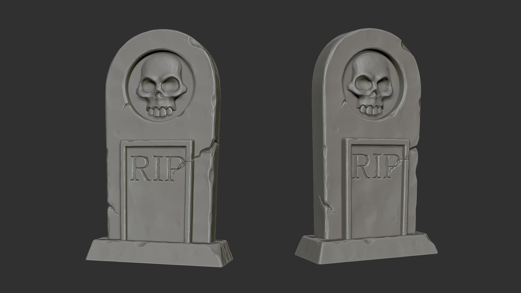 ArtStation - Gravestone: Tutorial Series Assets. | Tutorials