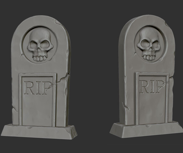 ArtStation - Gravestone: Tutorial Series Assets. | Tutorials