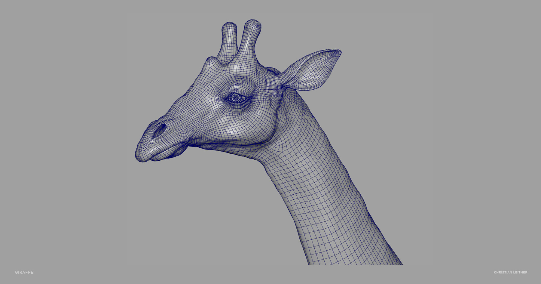 ArtStation - GIRAFFE - sculpt/retopology/uvs | Resources