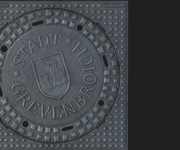 ArtStation - Sewer Cap | Resources