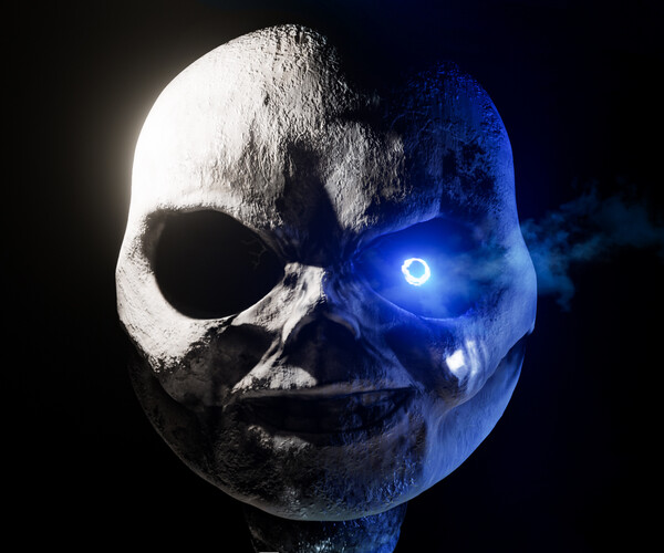 ArtStation - Sans Head 3d Model | Resources