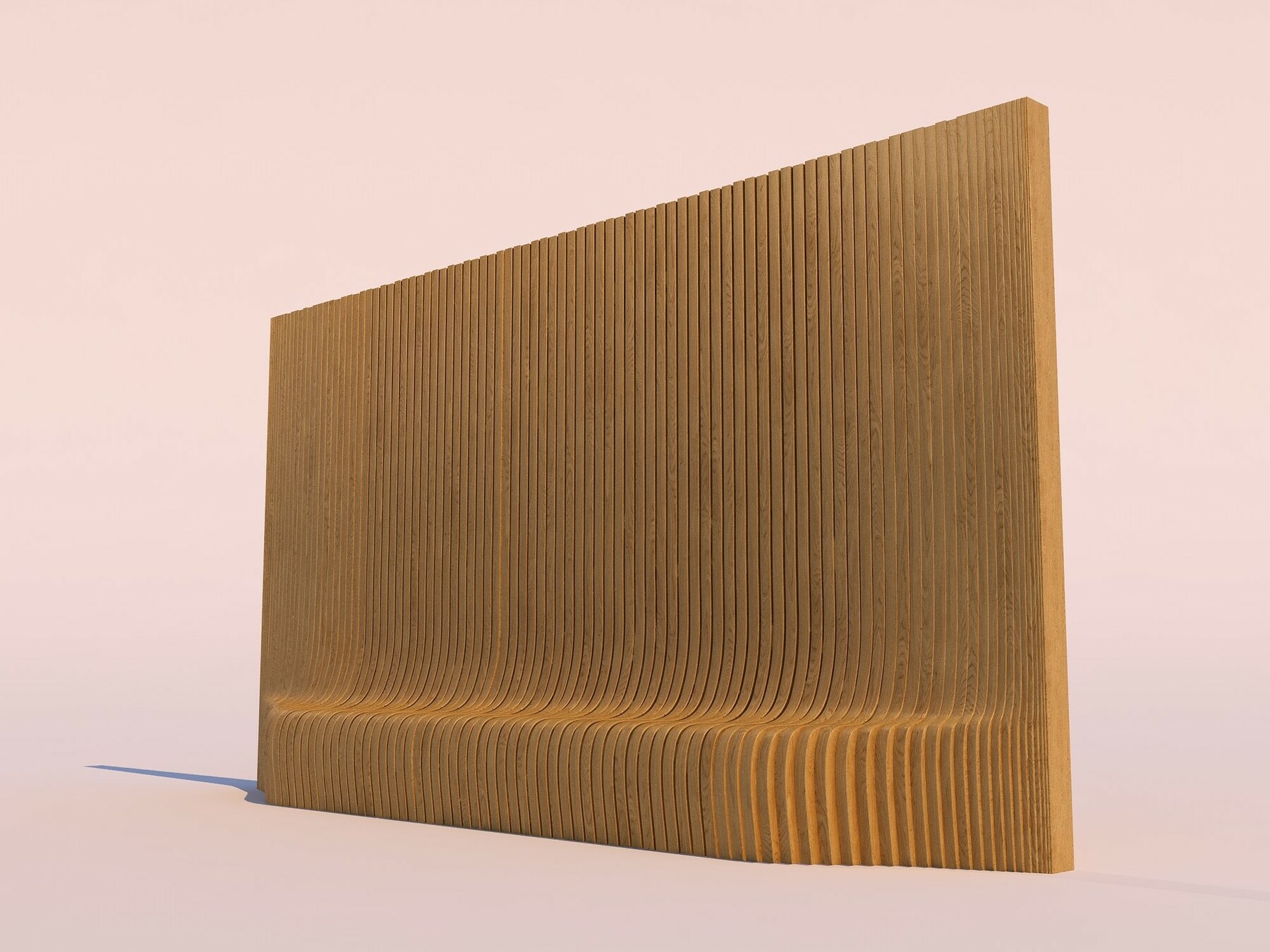ArtStation - Parametric Wall-Bench | Resources