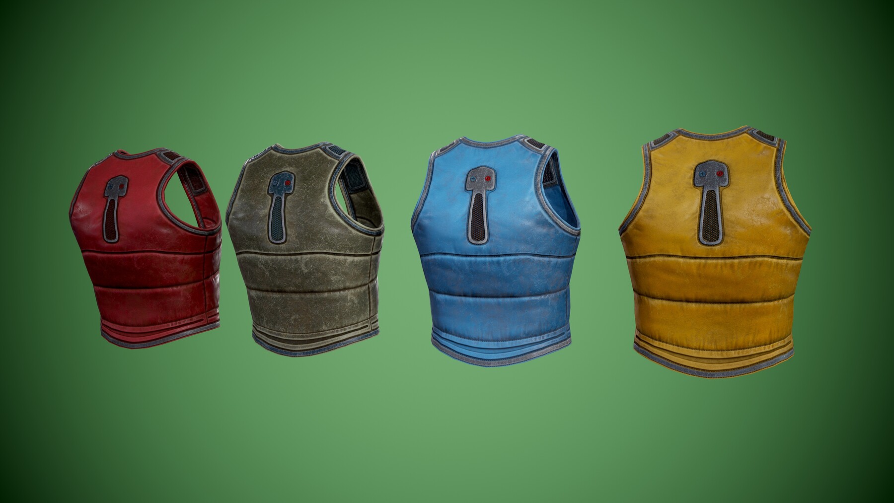 ArtStation - Vest low-poly | Game Assets
