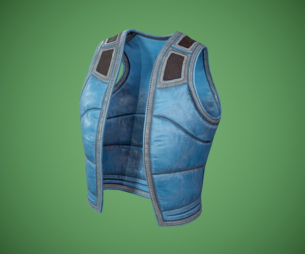ArtStation - Vest low-poly | Game Assets