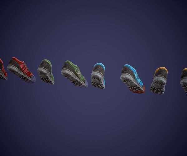 ArtStation - Shoes2 | Game Assets