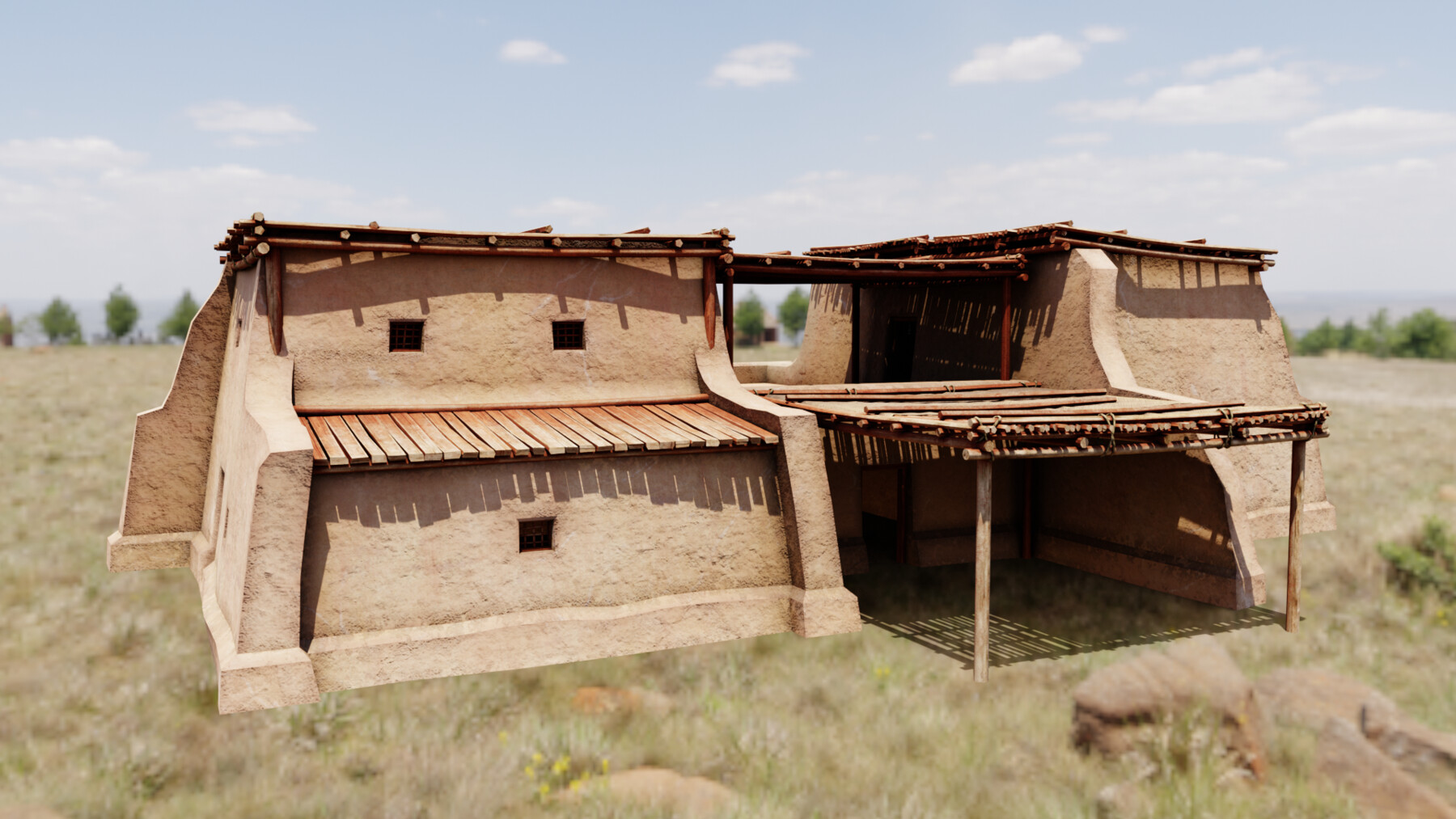 ArtStation - Sturdy Shanty | Game Assets