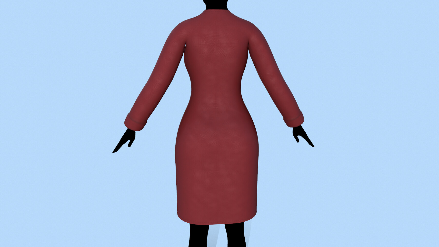 ArtStation - Coat red | Game Assets