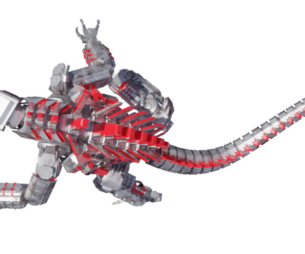 ArtStation - Mechagodzilla | Game Assets