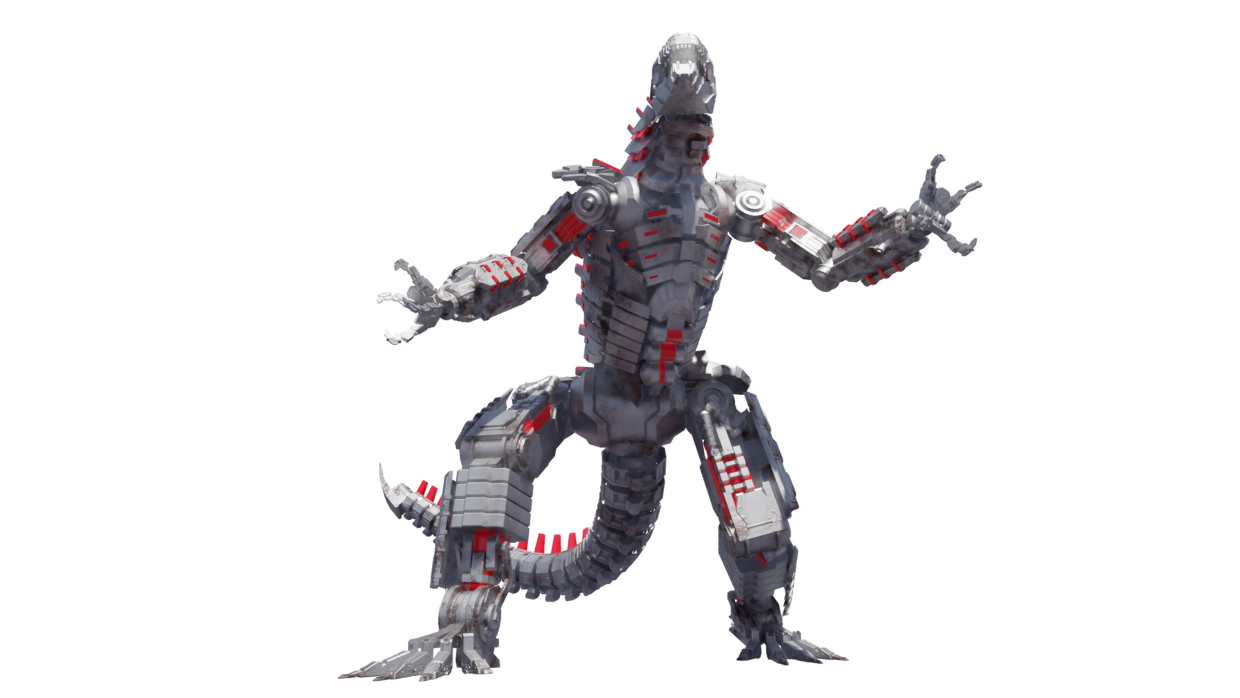 ArtStation - Mechagodzilla | Game Assets