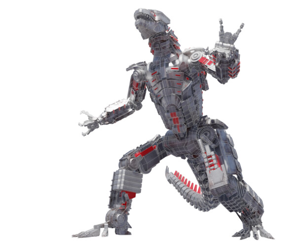 ArtStation - Mechagodzilla | Game Assets