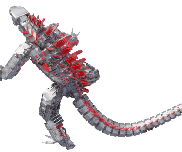 ArtStation - Mechagodzilla | Game Assets