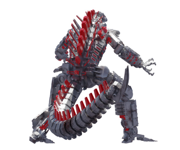ArtStation - Mechagodzilla | Game Assets