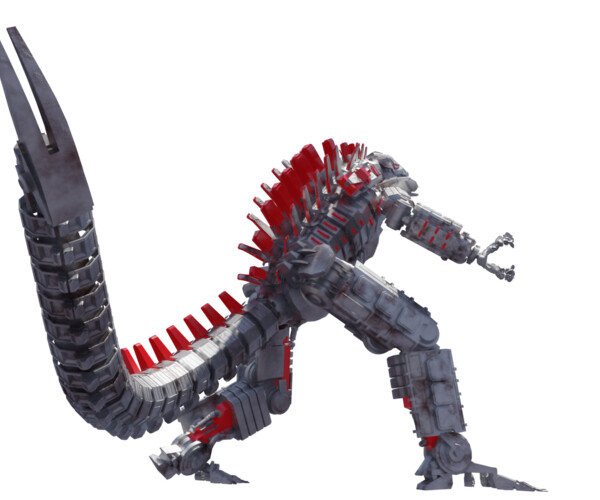 ArtStation - Mechagodzilla | Game Assets