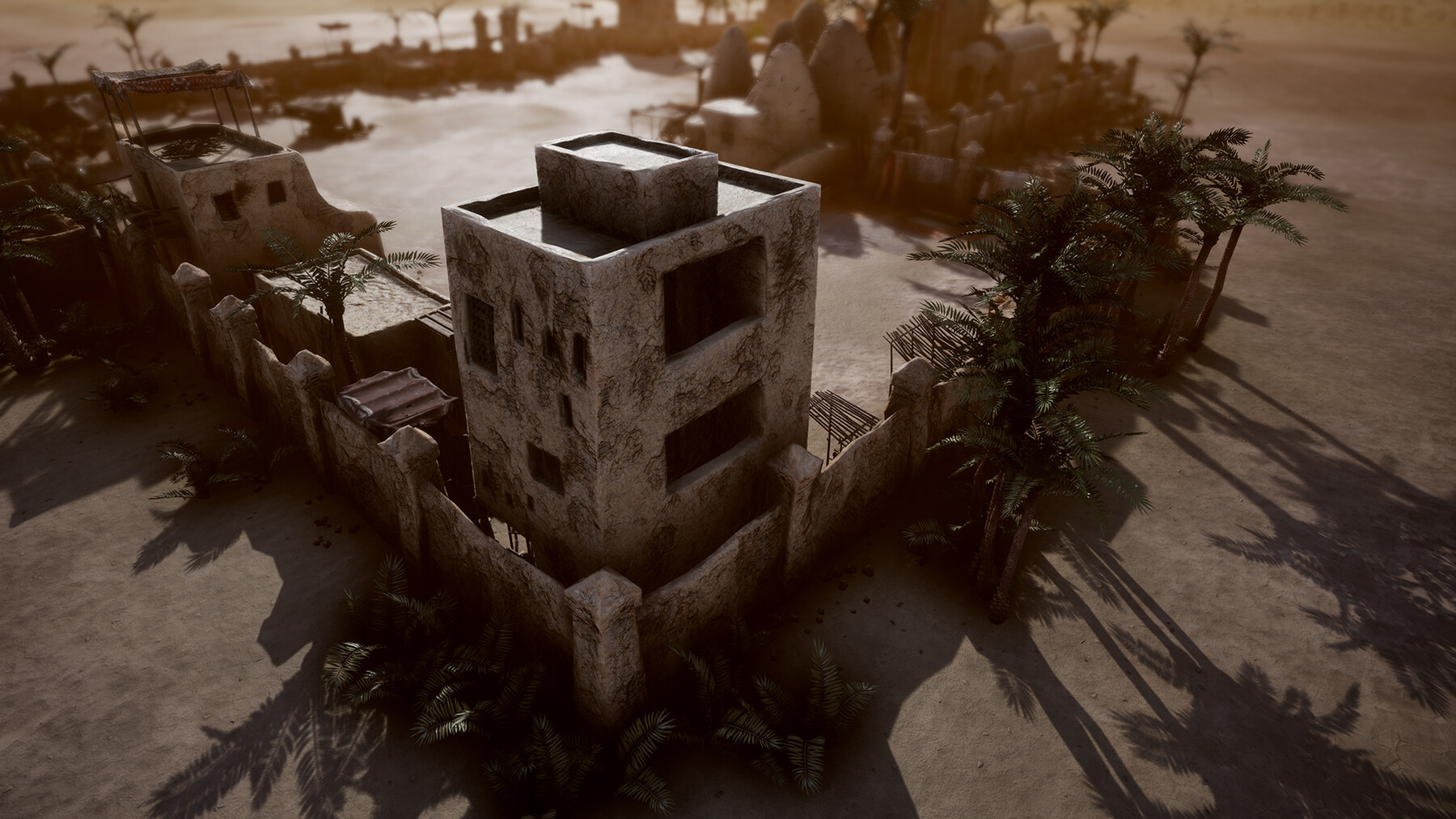 ArtStation - Top-Down Desert Town (UE4) | Game Assets