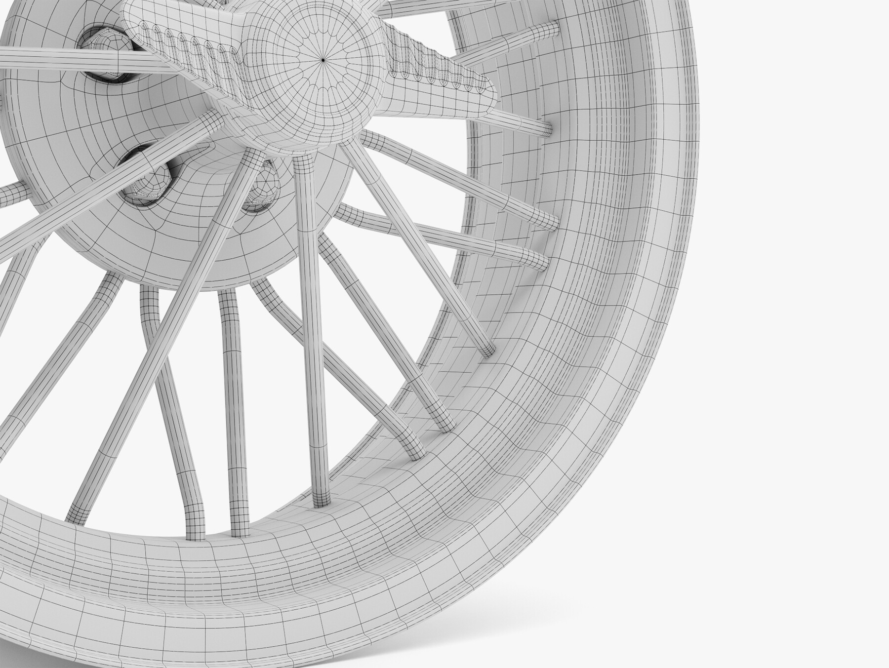 ArtStation - Texan Wire Wheel | Game Assets