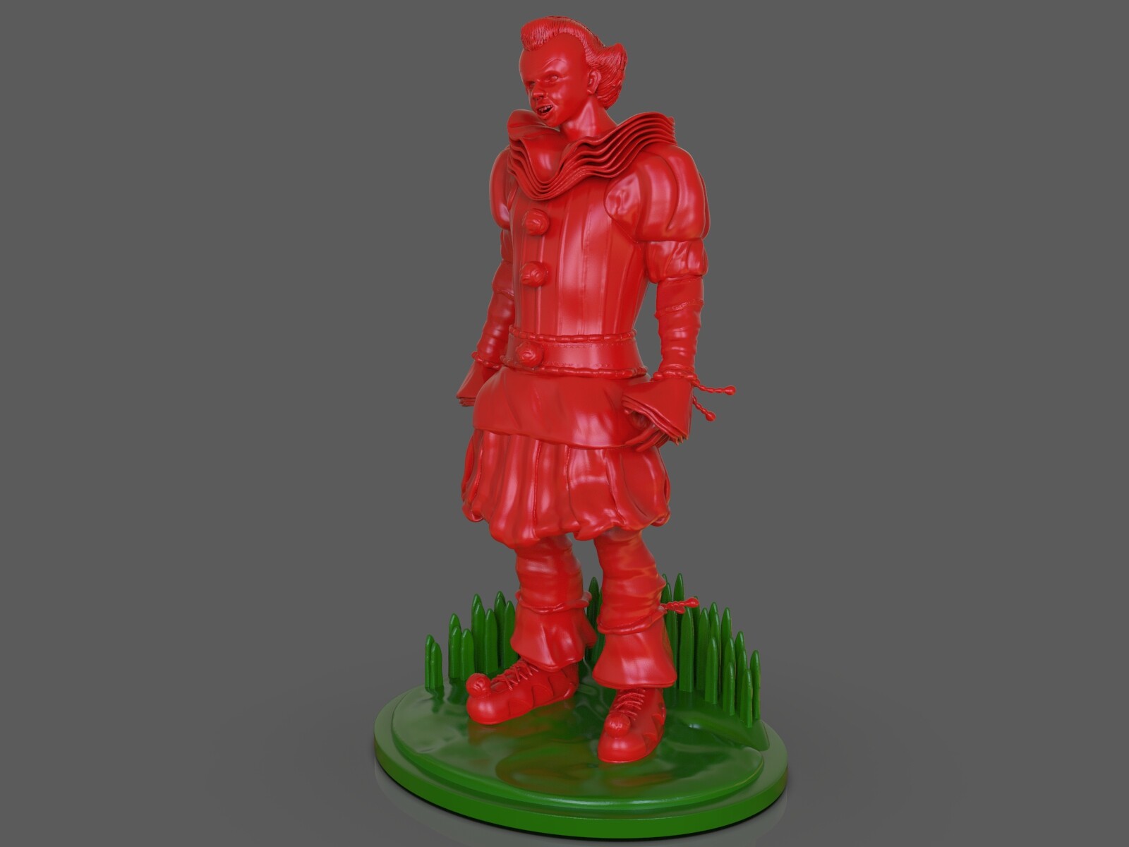 ArtStation - Pennywise IT Sculpture 2017 | Resources