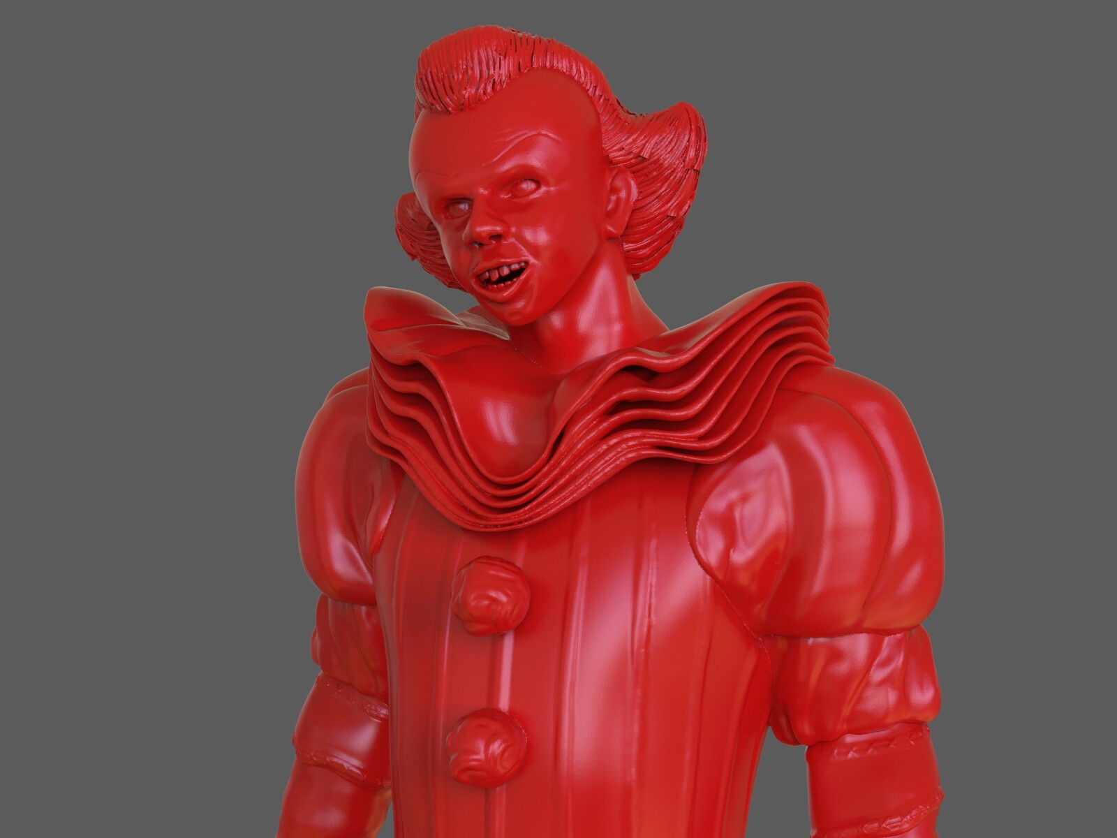 ArtStation - Pennywise IT Sculpture 2017 | Resources