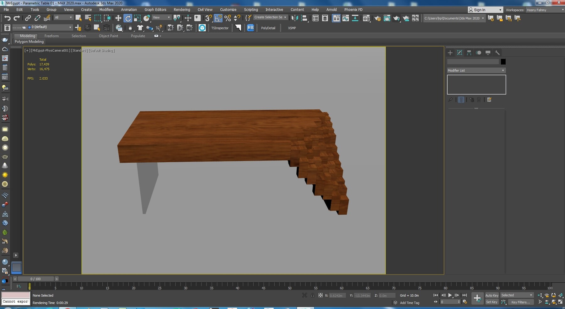 ArtStation - Parametric Table - 01 | Resources