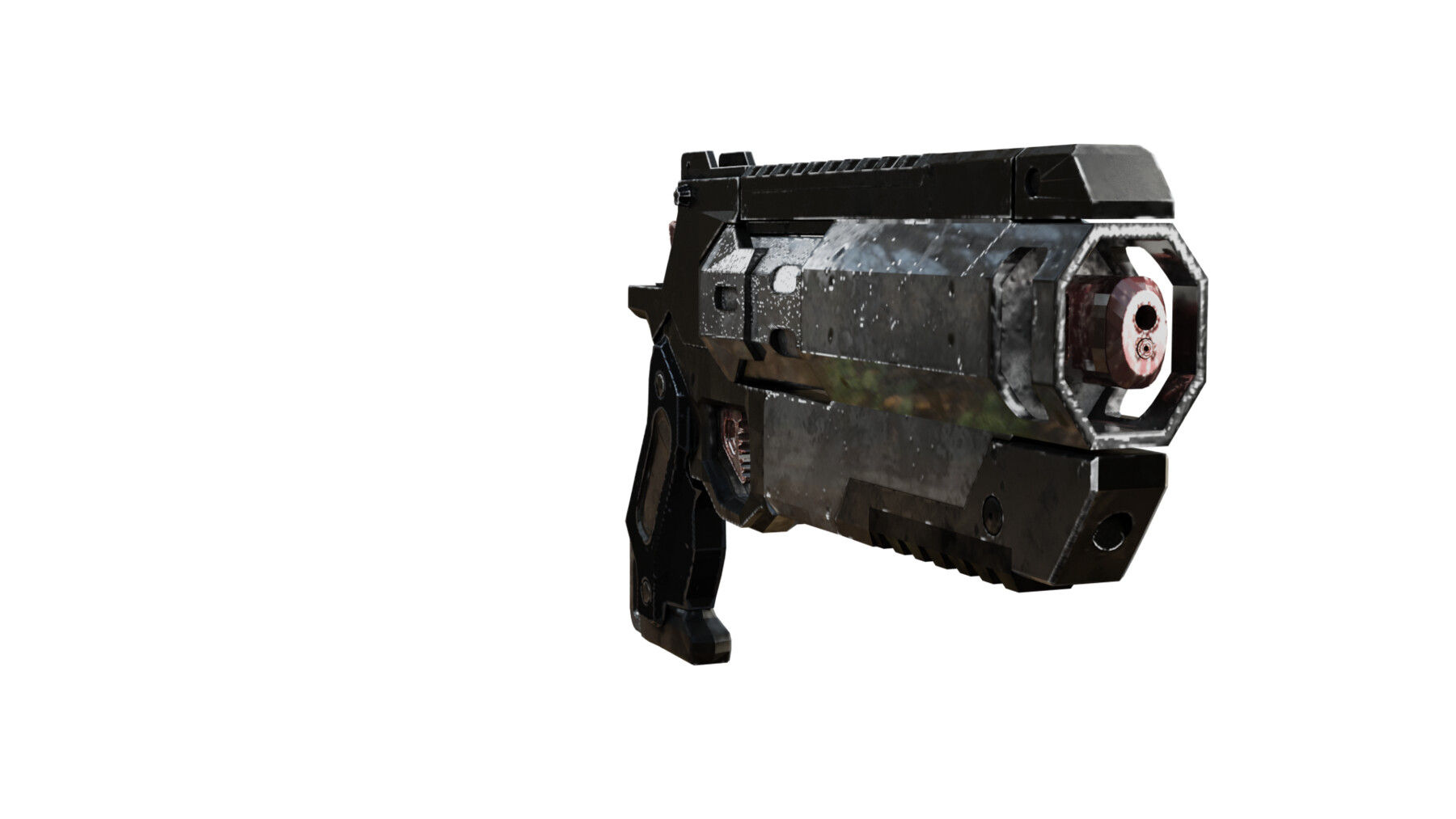 ArtStation - Gun Low-Poly | Game Assets