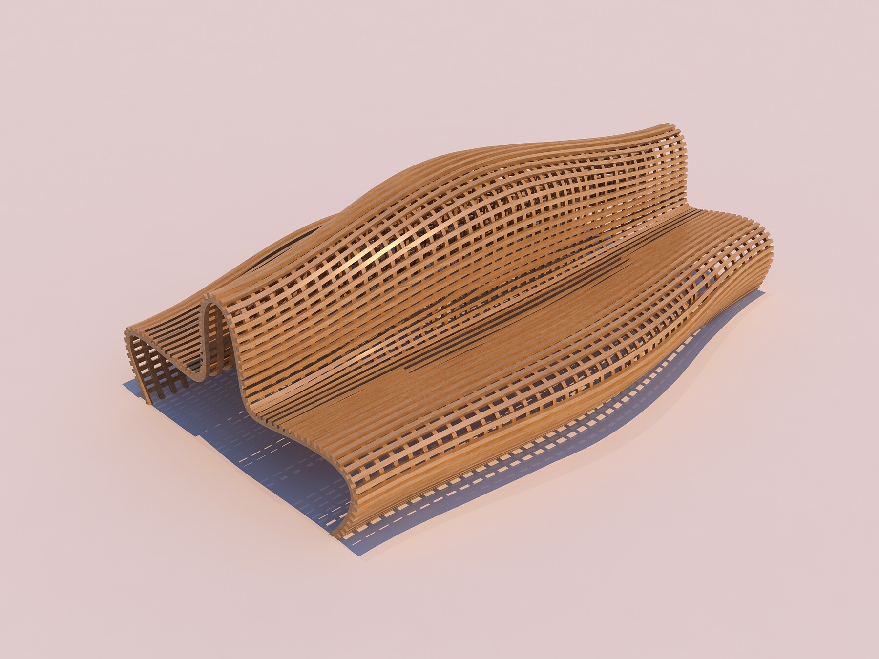 ArtStation - Parametric Bench - 12 | Resources