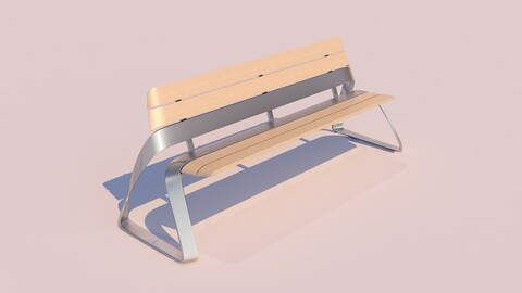 ArtStation - Metro Bench | Resources
