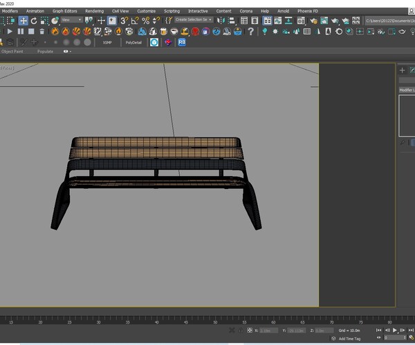 ArtStation - Metro Bench | Resources