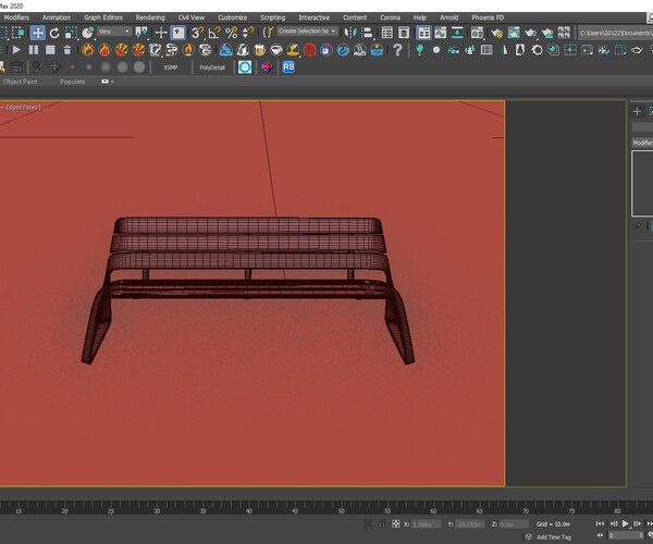 ArtStation - Metro Bench | Resources