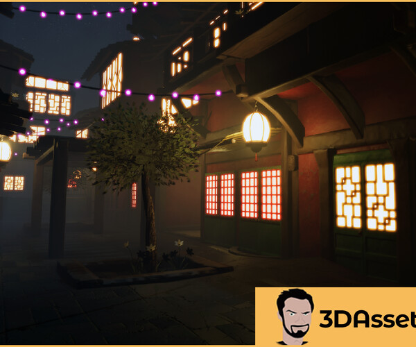 ArtStation - Fantasy Town Vol 1 For Unity Engine | Game Assets