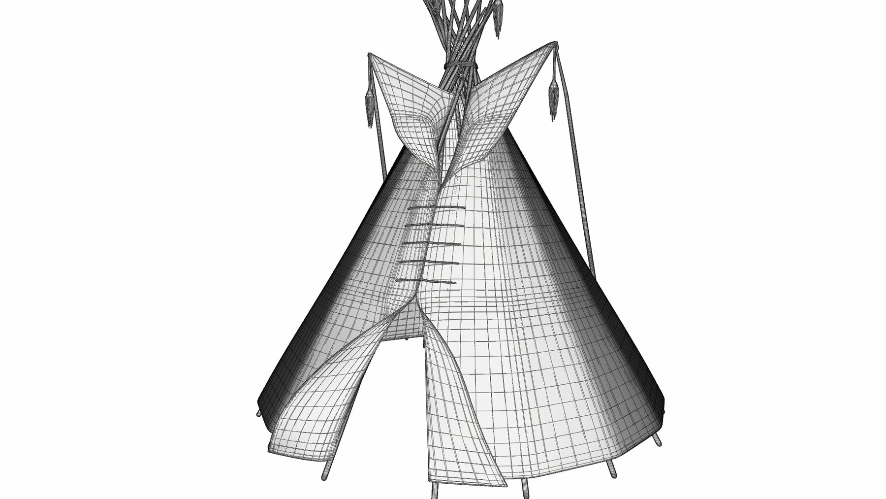 ArtStation - 3D Tepee | Resources