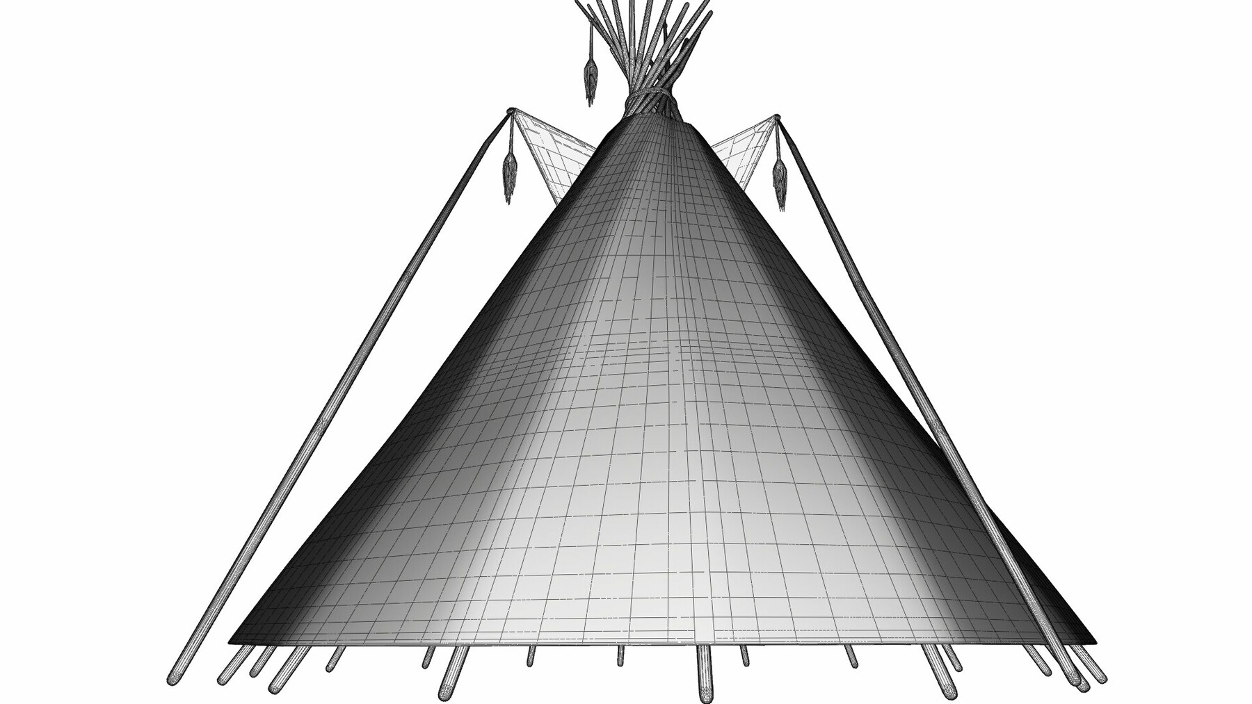 ArtStation - 3D Tepee | Resources
