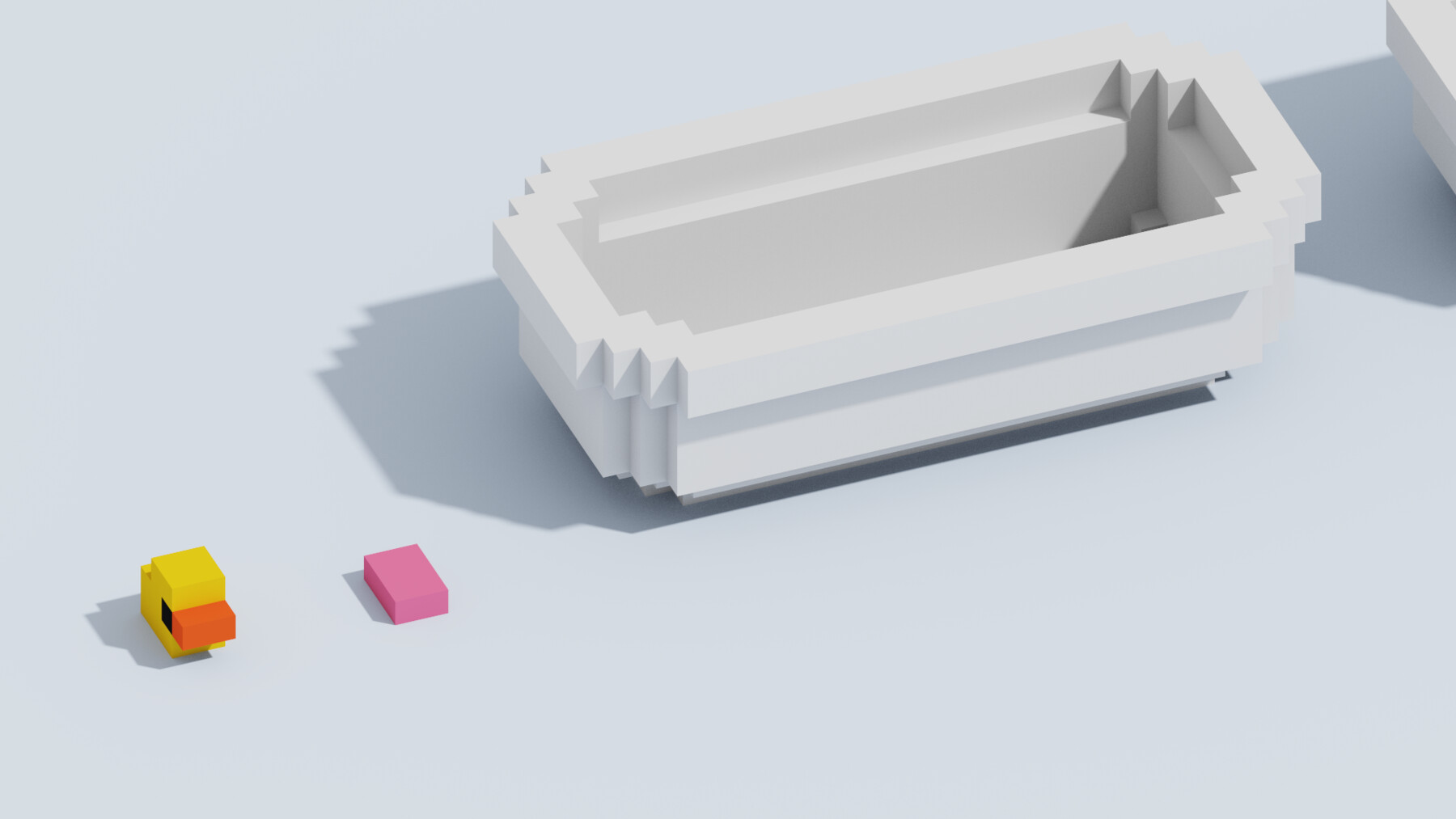 ArtStation - Voxel Bath and Dryer | Resources