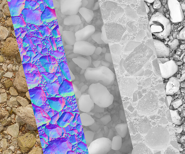 ArtStation - Rocks (267) - Photogrammetry based Environment Texture ...