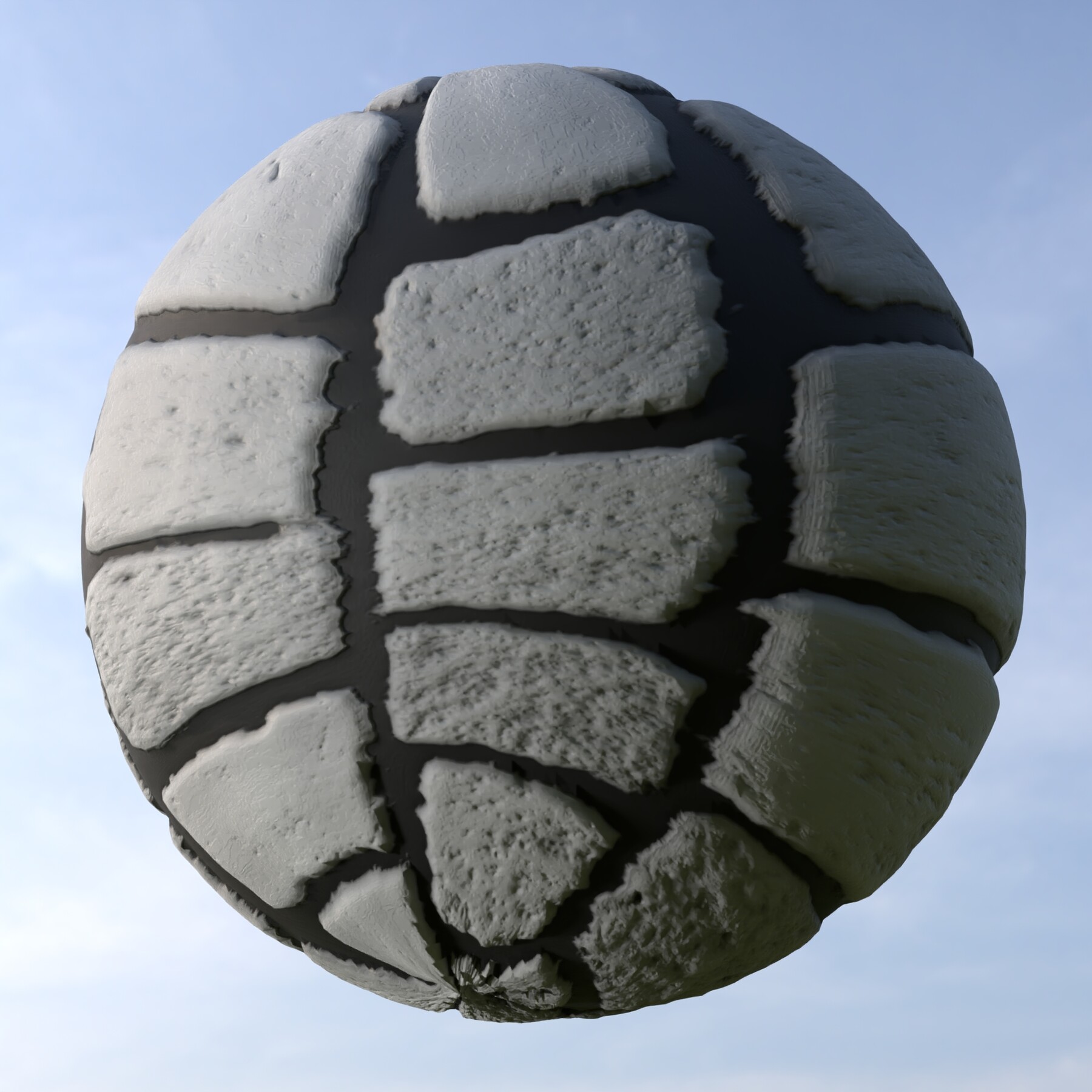 ArtStation - Stone Ground 4 PBR Material | Game Assets