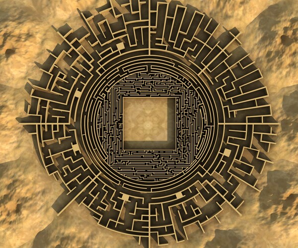 ArtStation - Labyrinth - Maze Runner - 2Ds-3Ds | Resources
