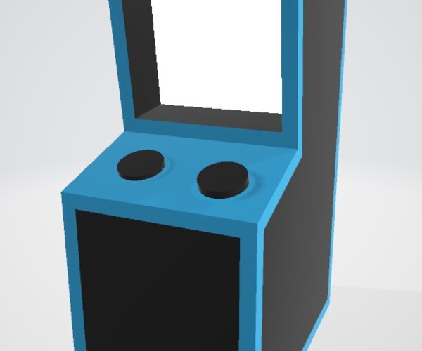 ArtStation - Low Poly Isometric Arcade 3D Model | Game Assets