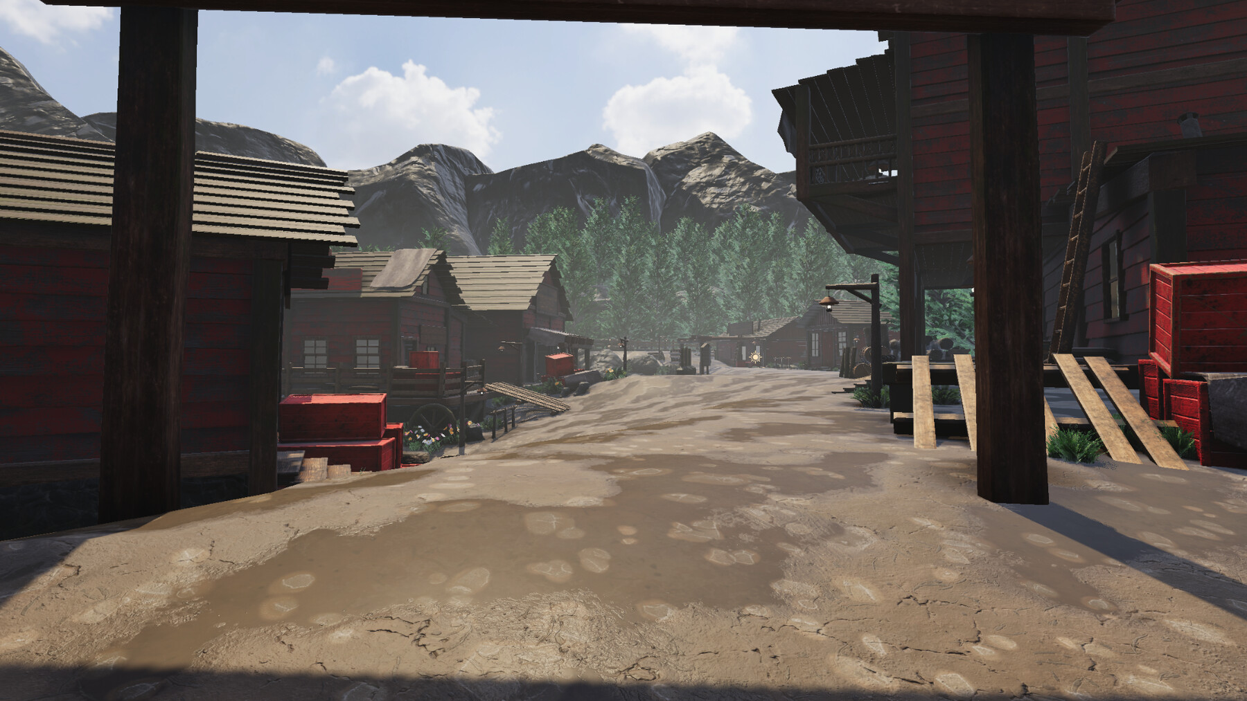 ArtStation - Country Town Vol 1 For Unity Engine | Game Assets