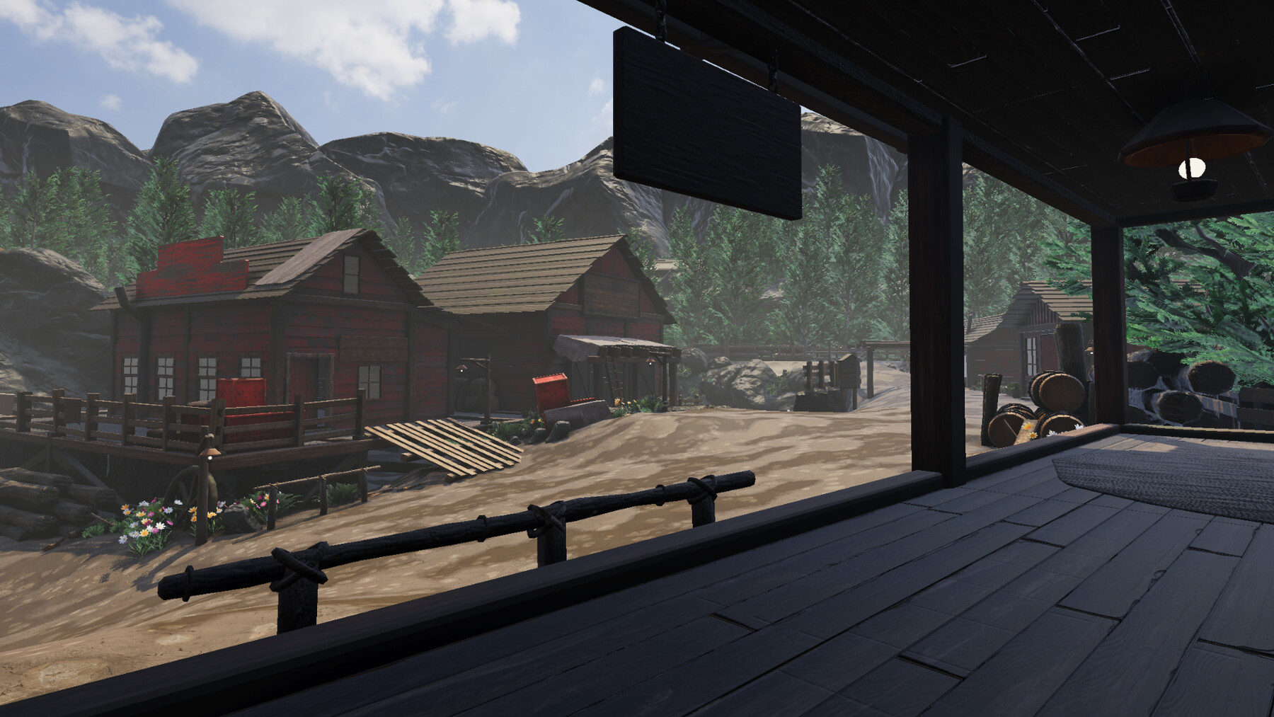 ArtStation - Country Town Vol 1 For Unity Engine | Game Assets