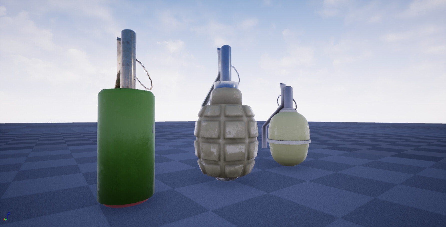 ArtStation - Grenade pack(Low Poly) | Game Assets