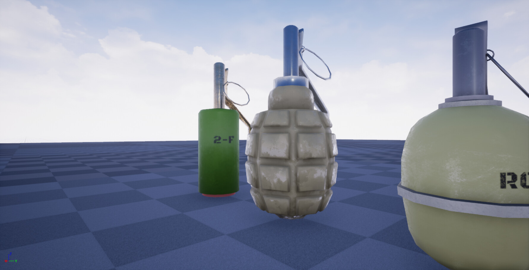 ArtStation - Grenade pack(Low Poly) | Game Assets